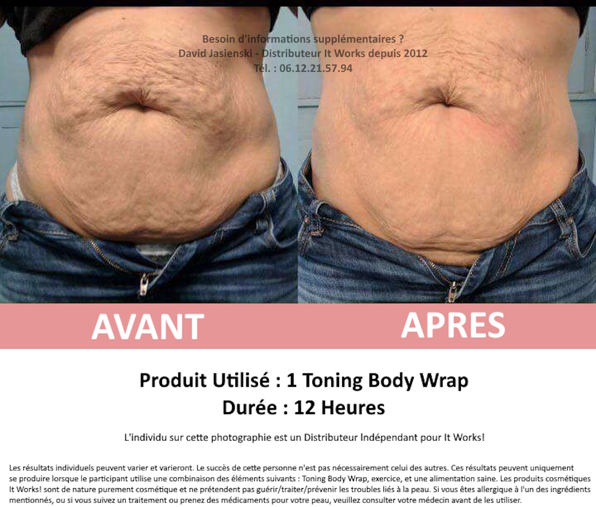 Combinaison du Toning Body Wrap et du Defining Gel: Guide et Avis