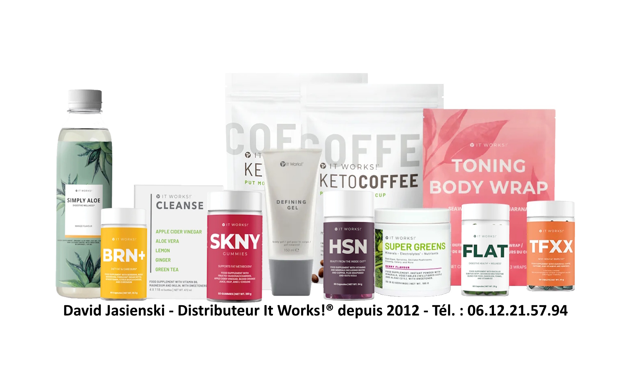 Produits IT WORKS !® France | Contact : 06.12.21.57.94